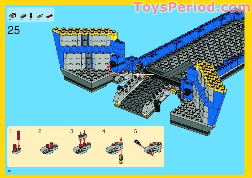 LEGO 4997 Transport Ferry Instructions and Parts List