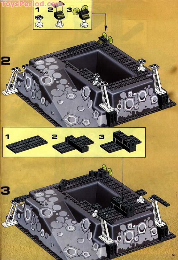 LEGO 6988 Alpha Centauri Outpost Instructions and Parts List