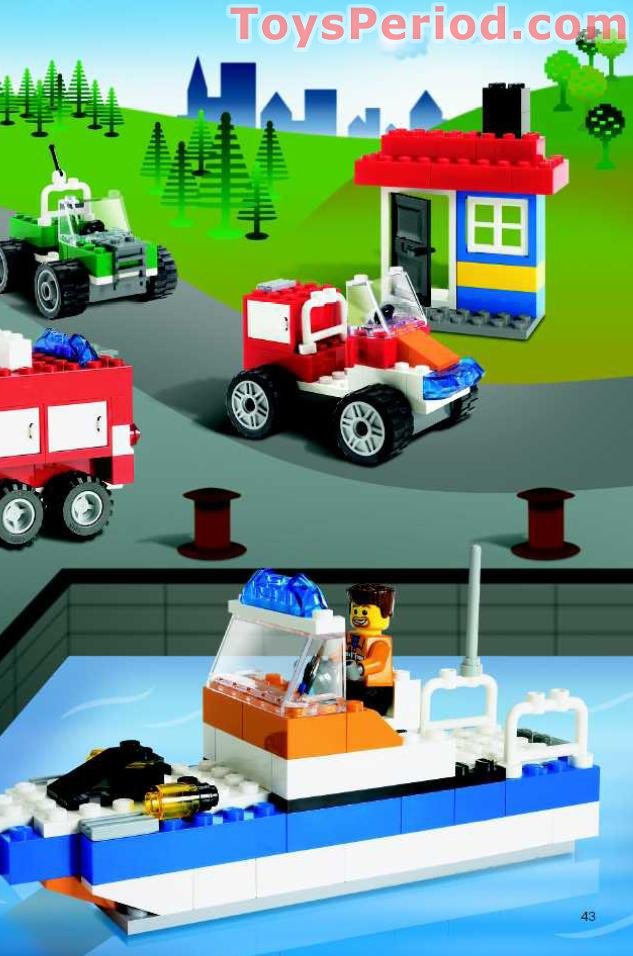 LEGO 6164 LEGO Rescue Building Set Instructions and Parts List