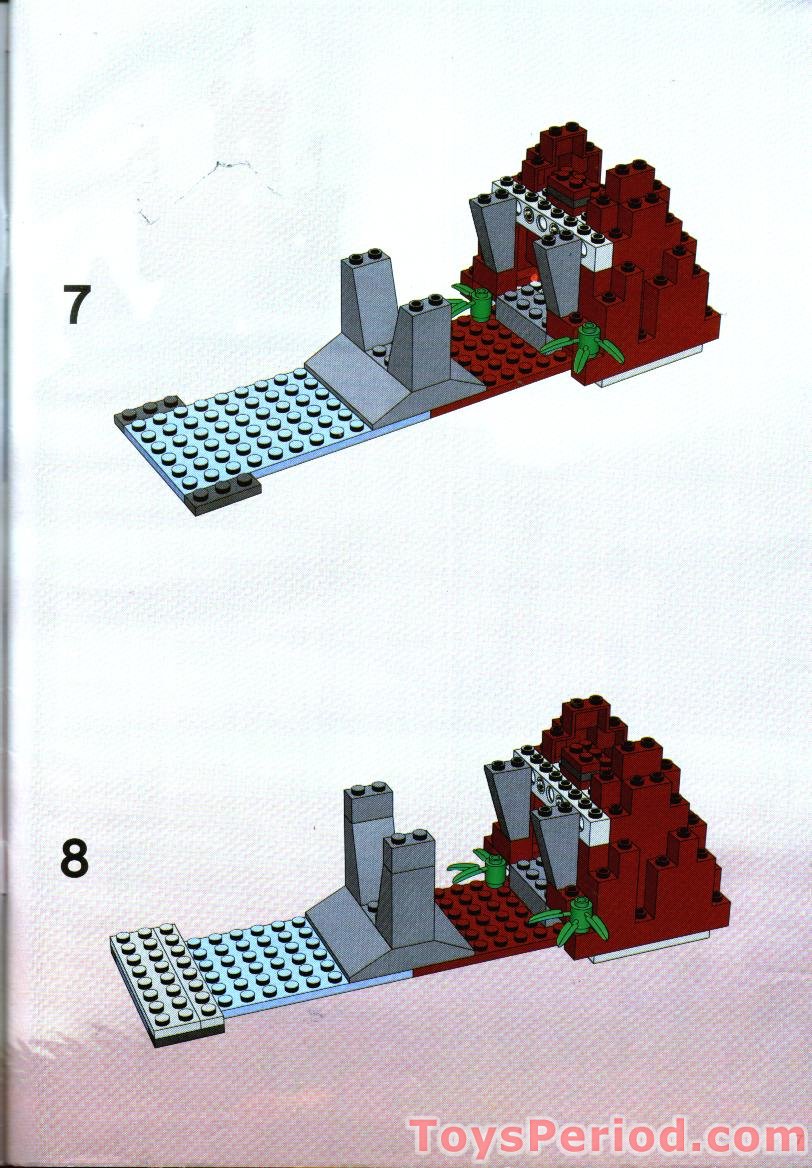 LEGO 8780 Citadel of Orlan Instructions and Parts List