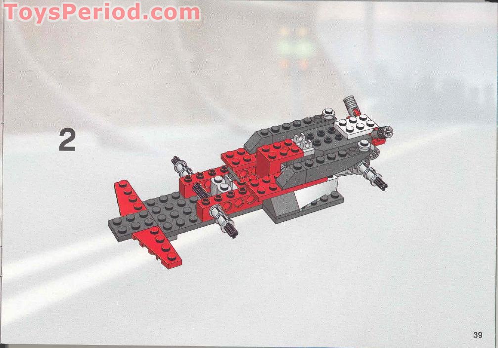LEGO 8357 Zonic Strike Instructions and Parts List