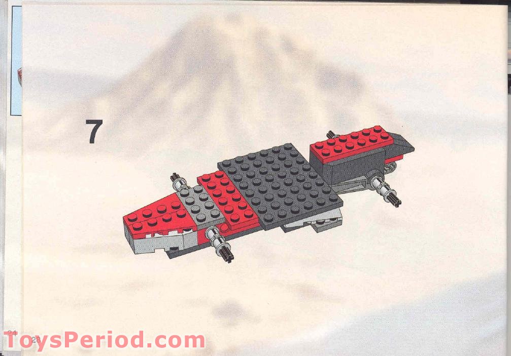 LEGO 8357 Zonic Strike Instructions and Parts List
