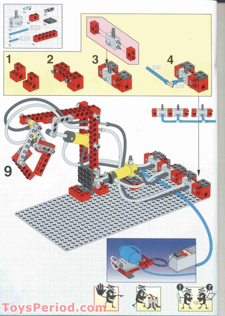 LEGO 9633 Advanced Air Power Set Instructions and Parts List