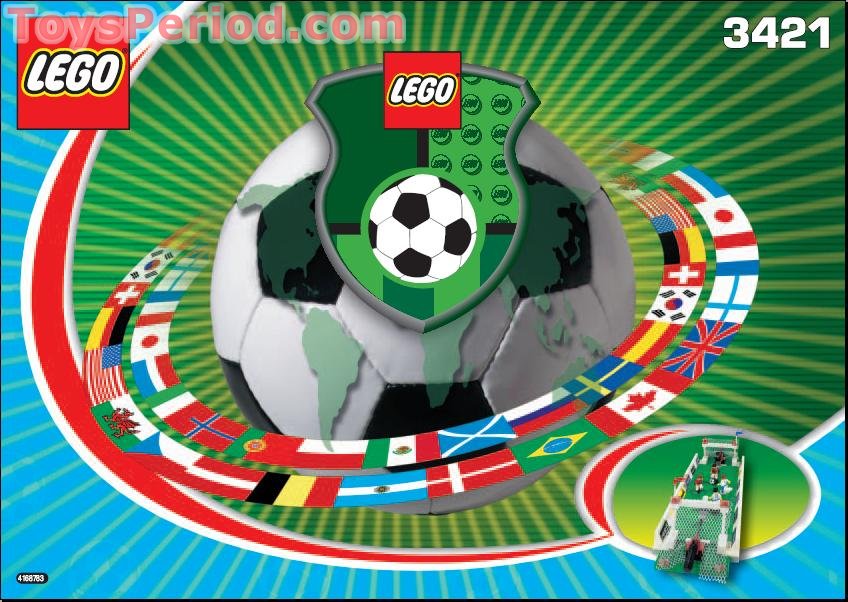 LEGO 3421 3 v 3 Shootout Instructions and Parts List