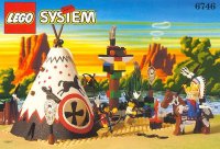 LEGO 6746 Chief's Tepee Instructions and Parts List