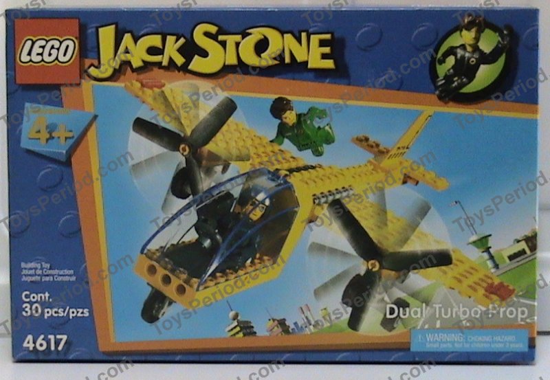 LEGO 4617 Dual Turbo Prop Instructions and Parts List