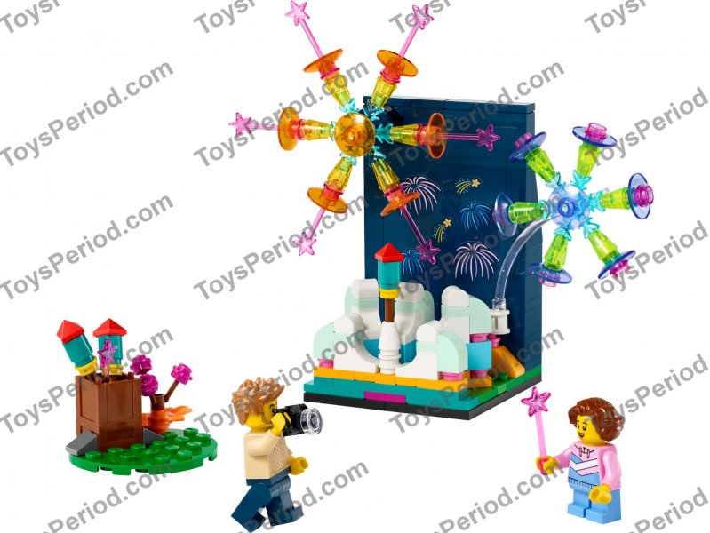 LEGO 40689 Firework Celebrations Set Parts List