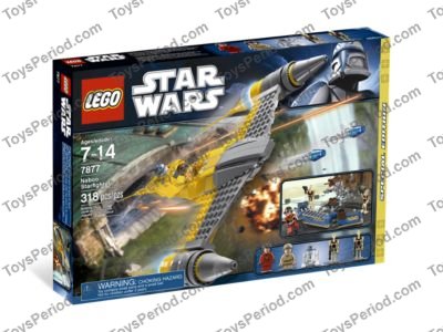 LEGO 7877 Naboo Starfighter Instructions and Parts List