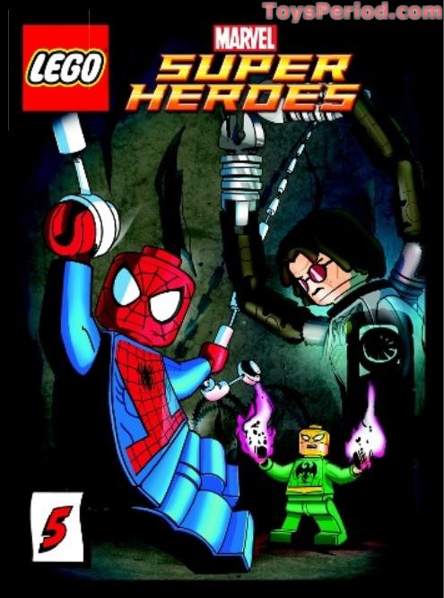 LEGO 6873 Spider-Man's Doc Ock Ambush Instructions and Parts List