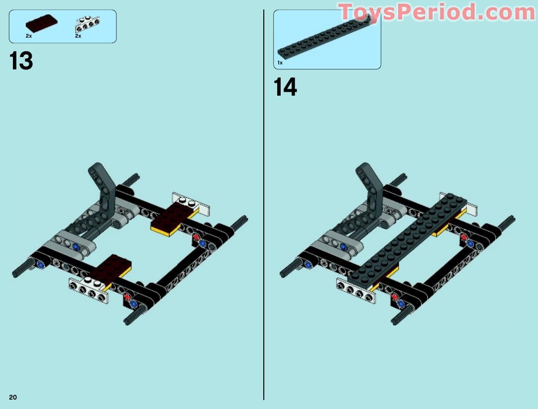 LEGO 70005 Laval's Royal Fighter Instructions and Parts List