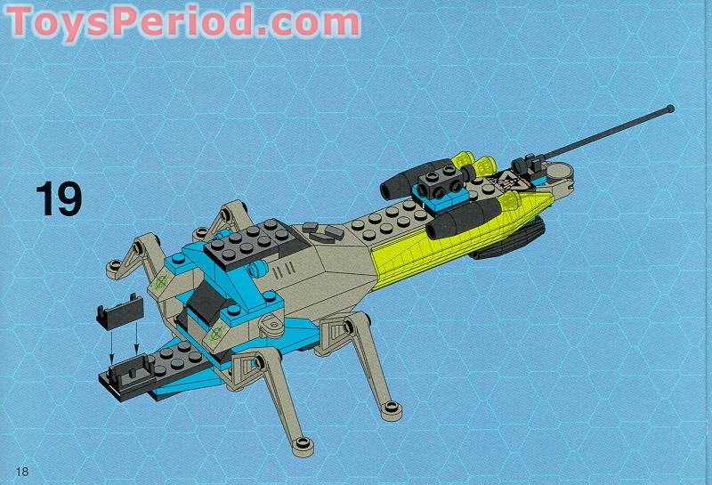 LEGO 6907 Sonic Stinger Instructions and Parts List