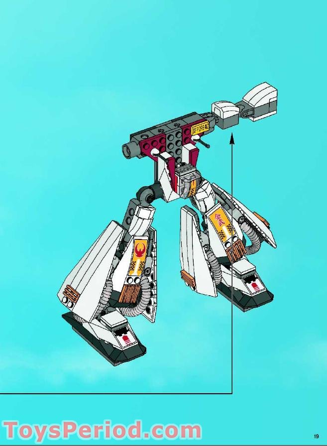 LEGO 7714 Golden Guardian (Limited Gold Edition) Instructions and Parts ...