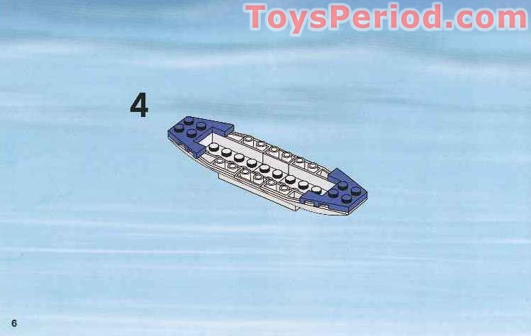 LEGO 7741 Police Helicopter Instructions and Parts List