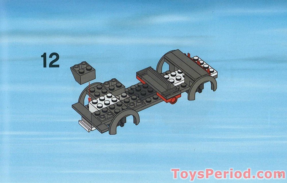 LEGO 7991 Recycle Truck Instructions and Parts List