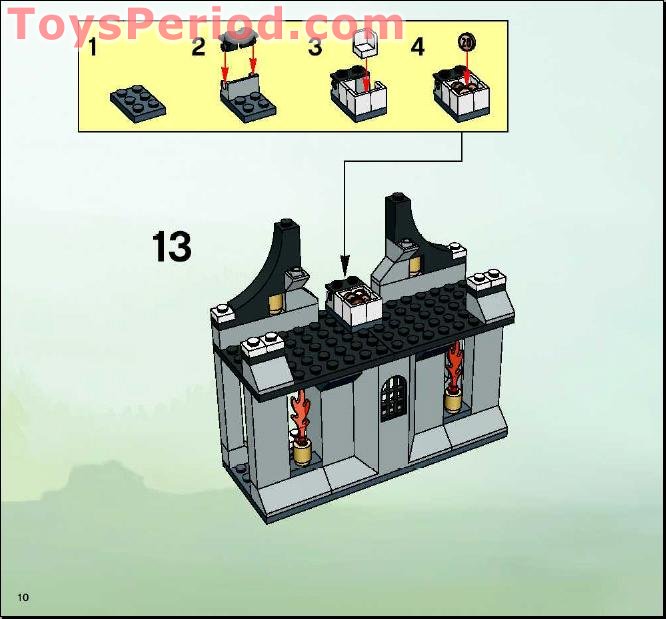 LEGO 8779 The Grand Tournament Instructions and Parts List