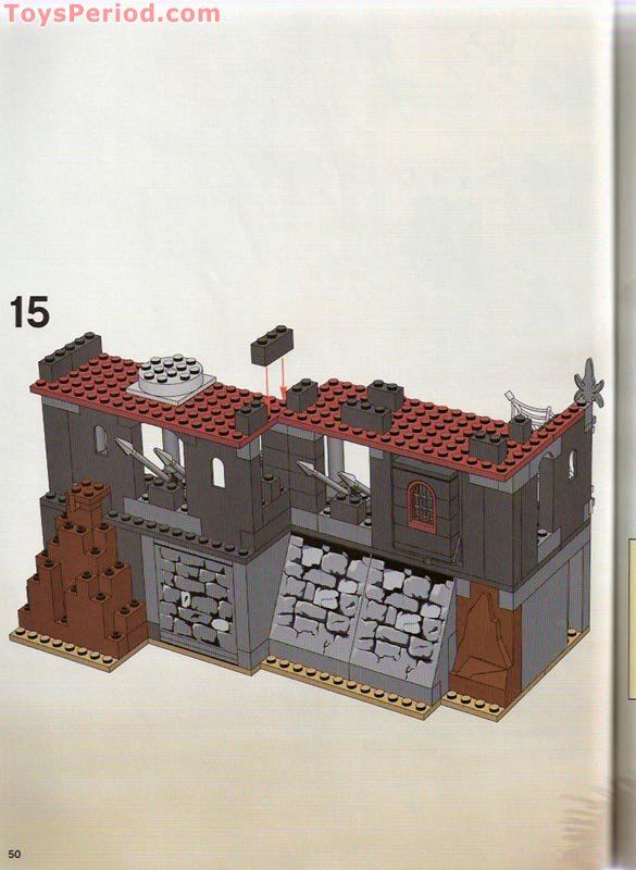 LEGO 8877 Vladek's Dark Fortress Instructions and Parts List