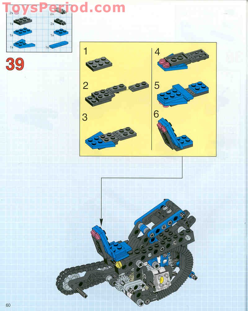 LEGO 8417 Mag Wheel Master Instructions and Parts List