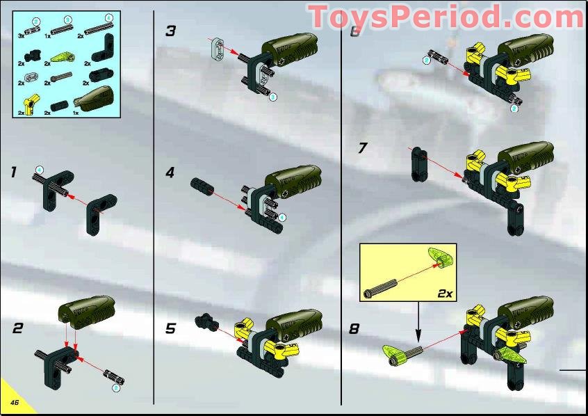 LEGO 8472 Street 'n' Mud Racer Instructions and Parts List