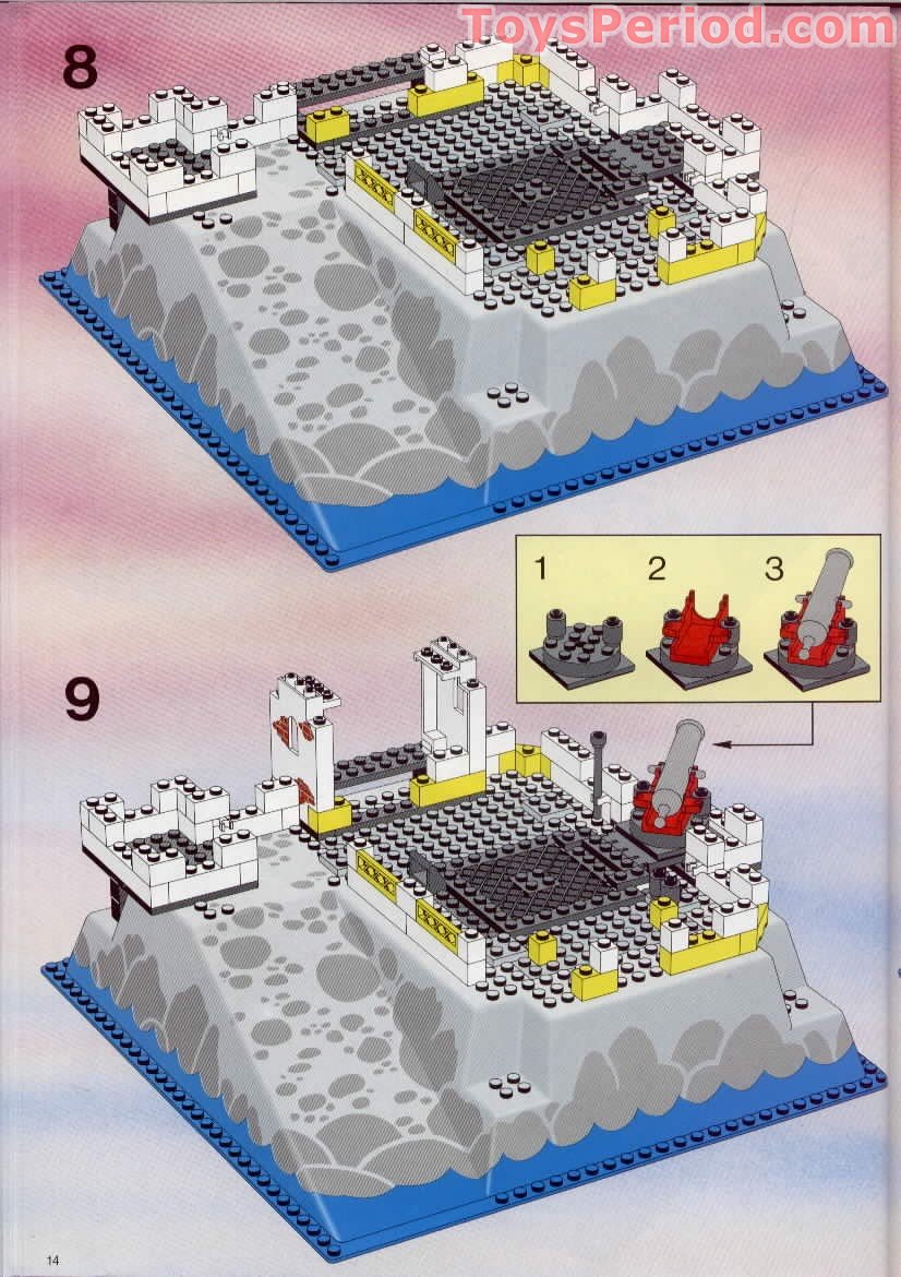 LEGO 6277 Imperial Trading Post Instructions and Parts List