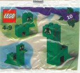 LEGO 4524-11 Advent Calendar 2002, Creator (Day 10) Dinosaur Set Parts List