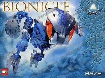 LEGO 8578 Gahlok-Kal Instructions and Parts List
