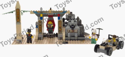 LEGO 5958 Mummy's Tomb Instructions and Parts List