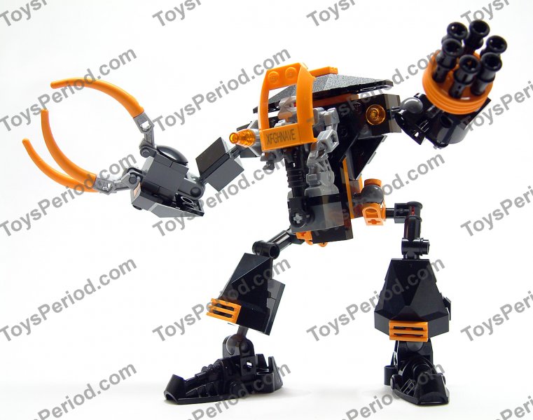 LEGO 8101 Claw Crusher Instructions and Parts List