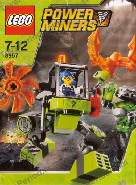 LEGO 8957 Mine Mech Set Parts List