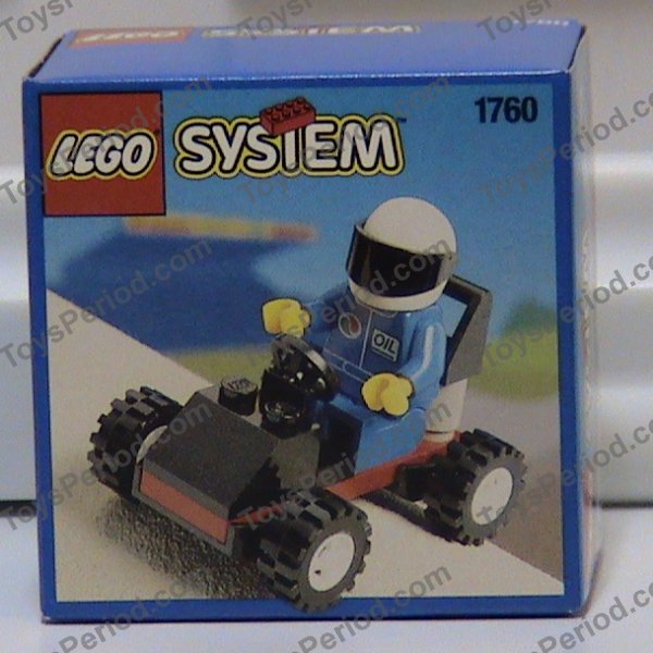 LEGO 1760 Racer Polybag Set Instructions and Parts List