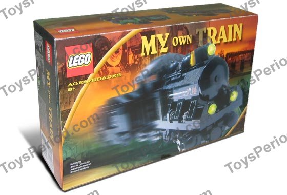 LEGO KT306 Small Train Engine Brown Set Parts List