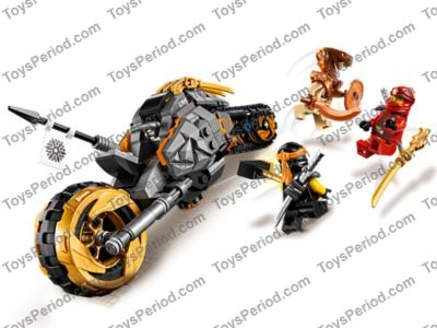 LEGO 70672 Cole's Dirt Bike Set Parts List