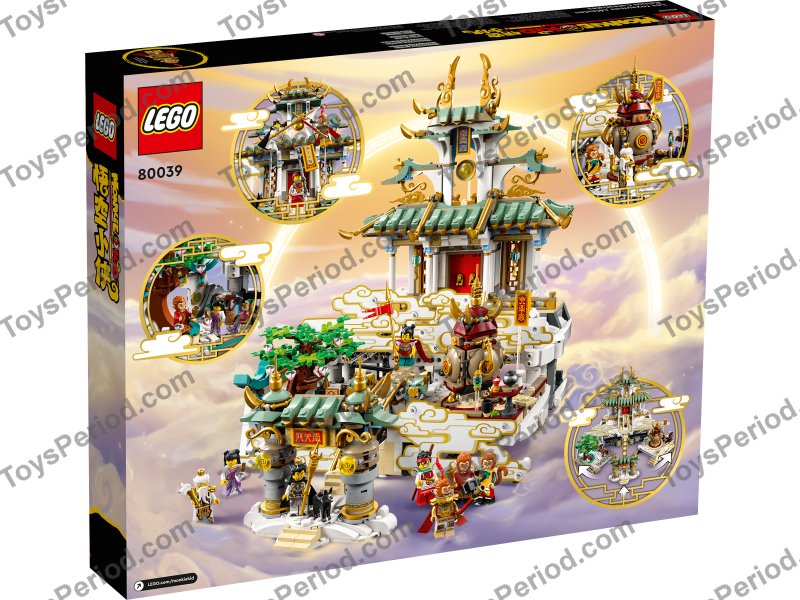 LEGO 80039 The Heavenly Realms Set Parts List