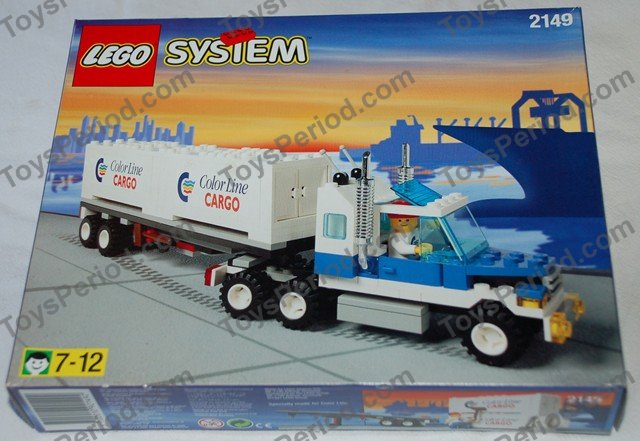 LEGO 2149 Color Line Promotional Set, Cargo Truck Instructions and ...