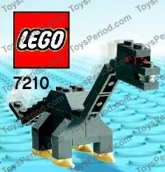 LEGO 7210 Apatosaurus Instructions and Parts List