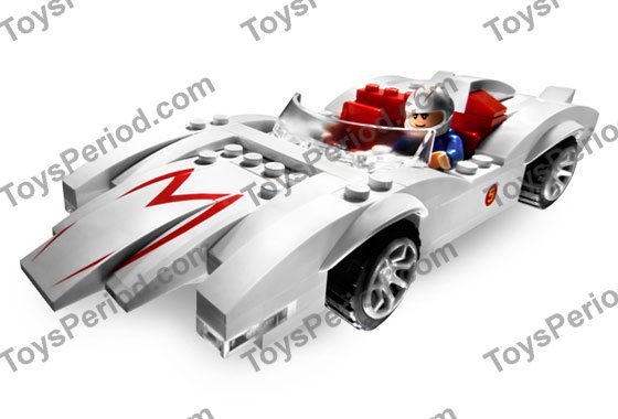 LEGO 8158 Speed Racer and Snake Oiler Instructions and Parts List