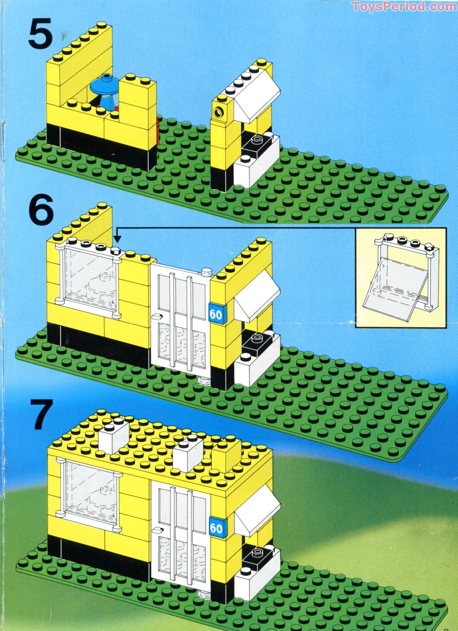 LEGO 6360 Weekend Cottage Instructions and Parts List