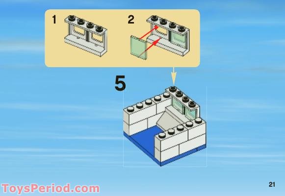 LEGO 7285 Police Dog Unit Instructions and Parts List