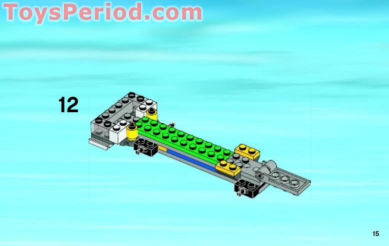 LEGO 4432 Garbage Truck Instructions and Parts List