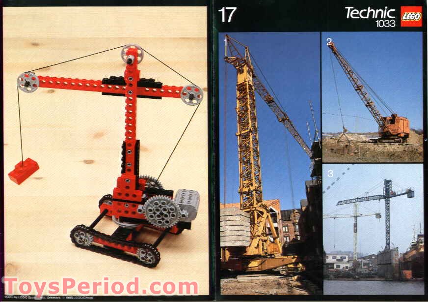 LEGO 1033 Building Instructions for Set 1032 Instructions and Parts List
