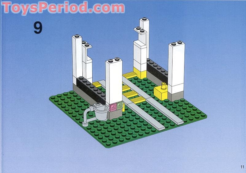 LEGO 1255-1 Shell Promotional Set - Service Station Series - Car Wash ...