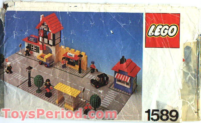 LEGO 1589-1 Town Square Instructions and Parts List