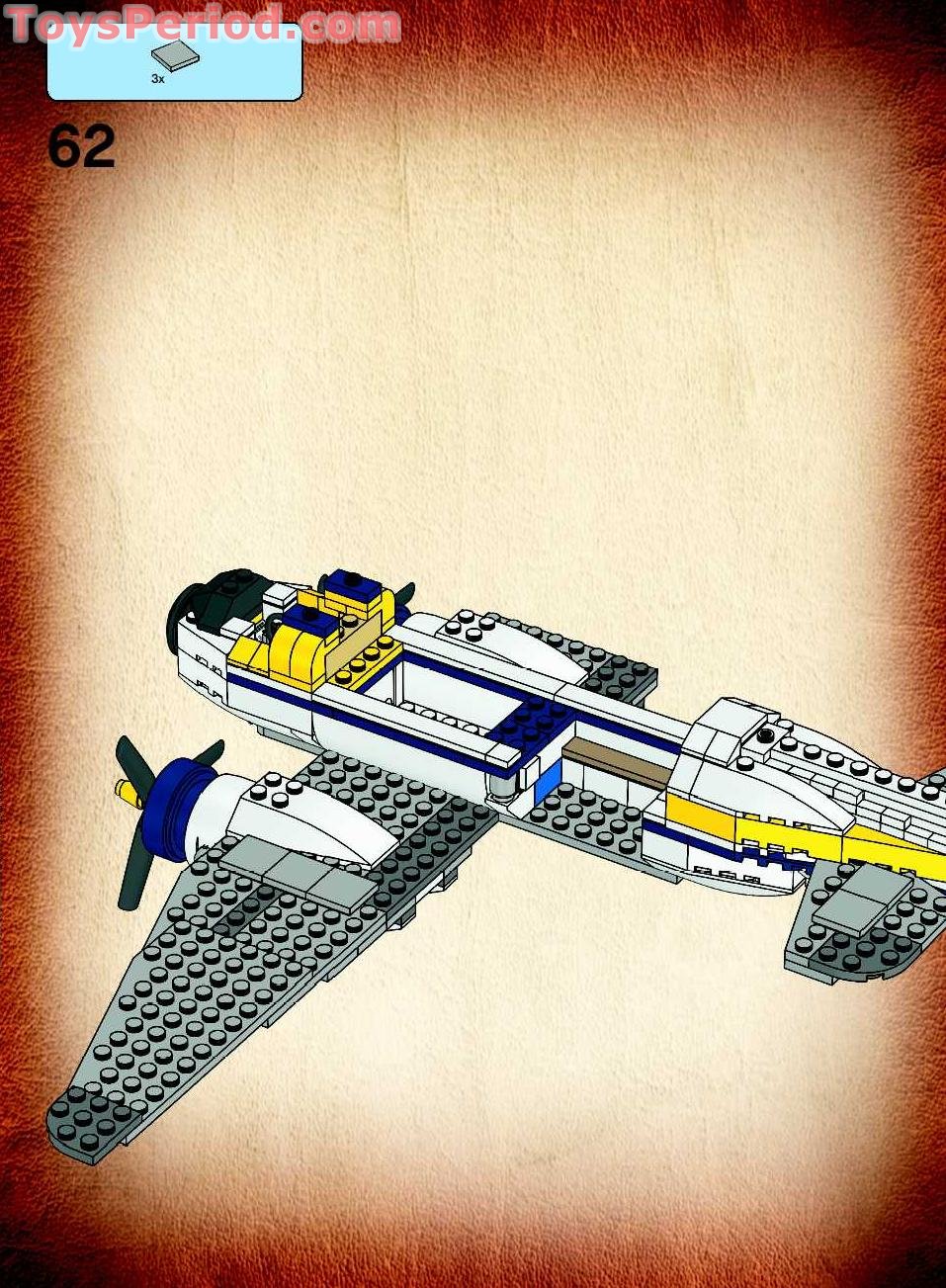 LEGO 7628 Peril in Peru Set Parts Inventory and Instructions - LEGO ...