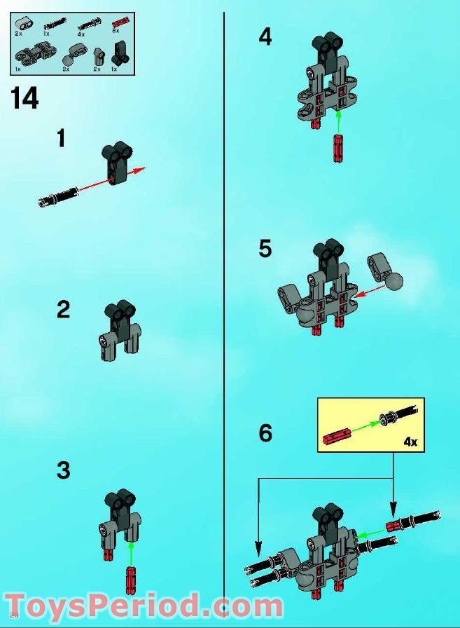 LEGO 7714 Golden Guardian (Limited Gold Edition) Instructions and Parts ...