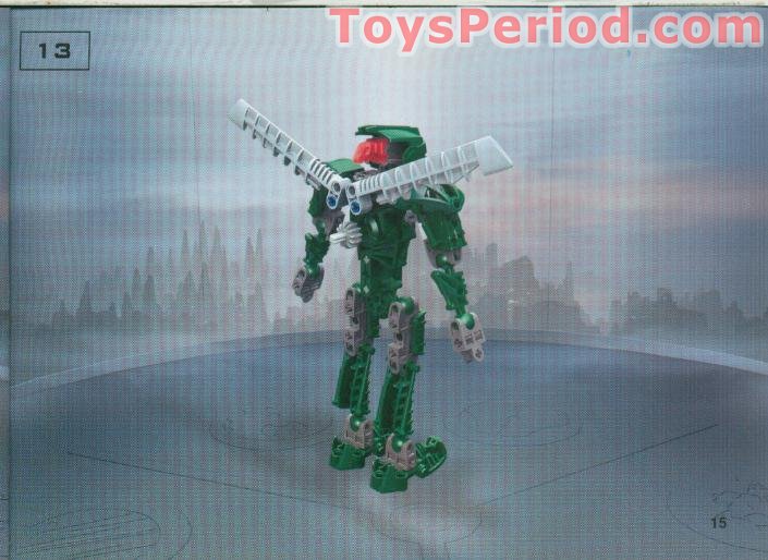 LEGO 8605 Toa Matau Instructions and Parts List