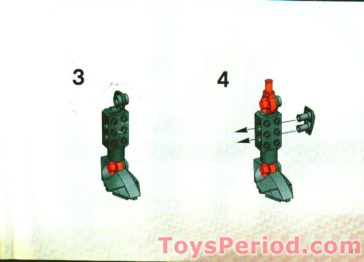 LEGO 8774 Vladek (Europe Version Without Cards) Instructions and Parts List