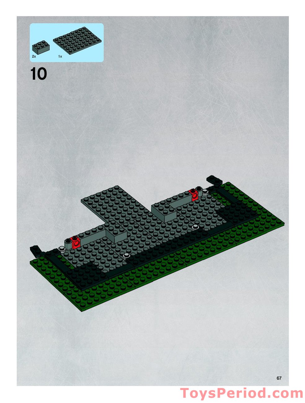LEGO 8038 The Battle of Endor Instructions and Parts List