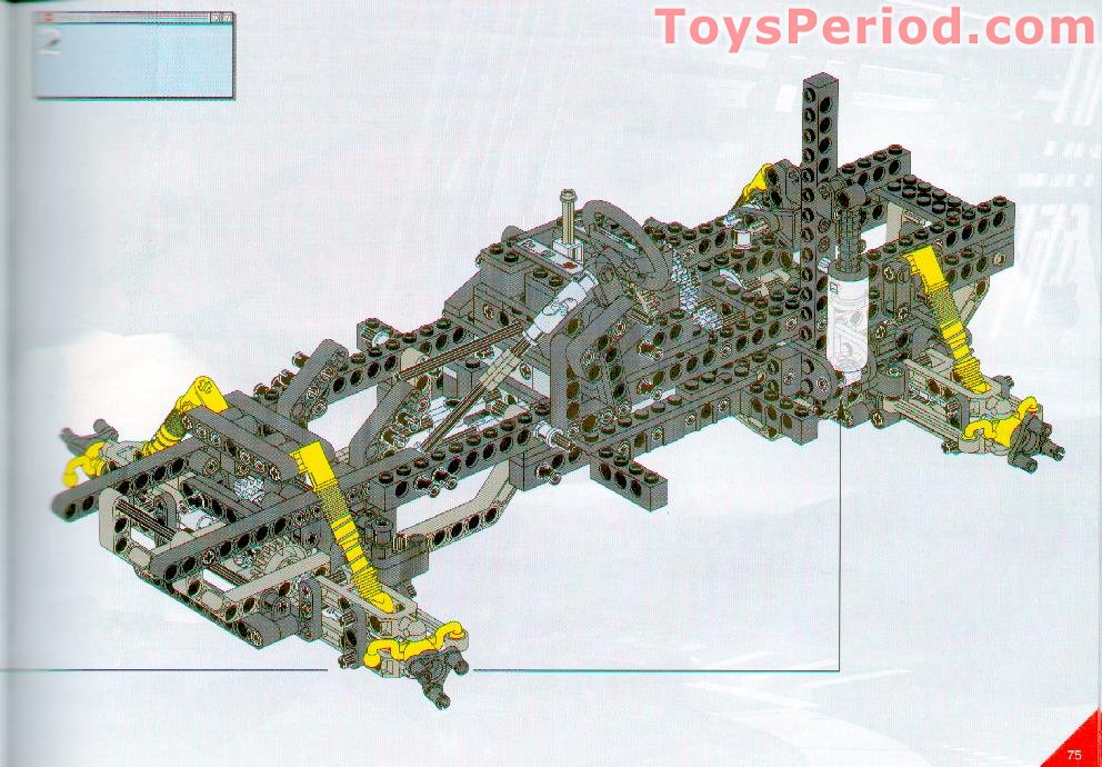 LEGO 8466 4x4 Off Roader Instructions and Parts List