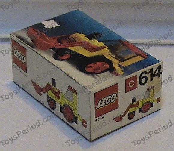LEGO 614 Excavator Instructions and Parts List