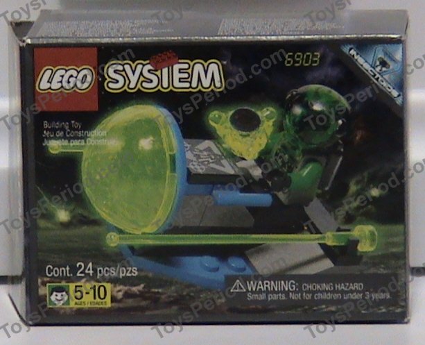 LEGO 6903 Bug Blaster Instructions and Parts List