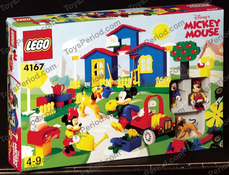 LEGO 4167 Mickey's Mansion Instructions and Parts List